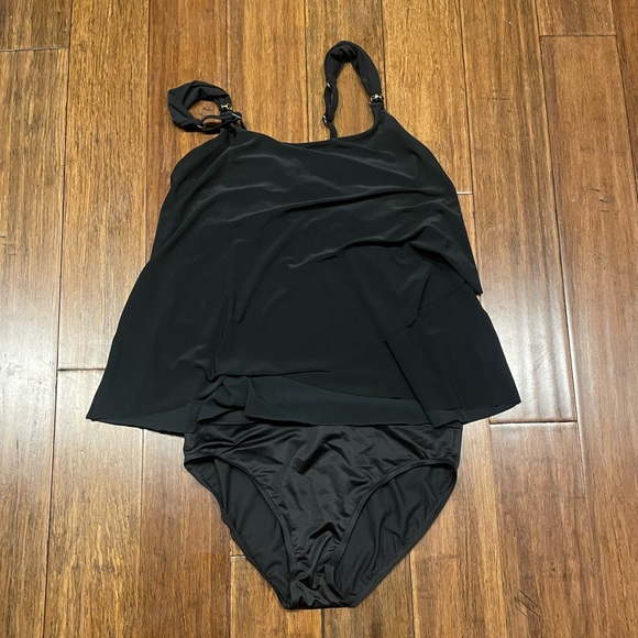 Miraclesuit | Swim | Miraclesuit Black Tankini Swim Set | Poshmark